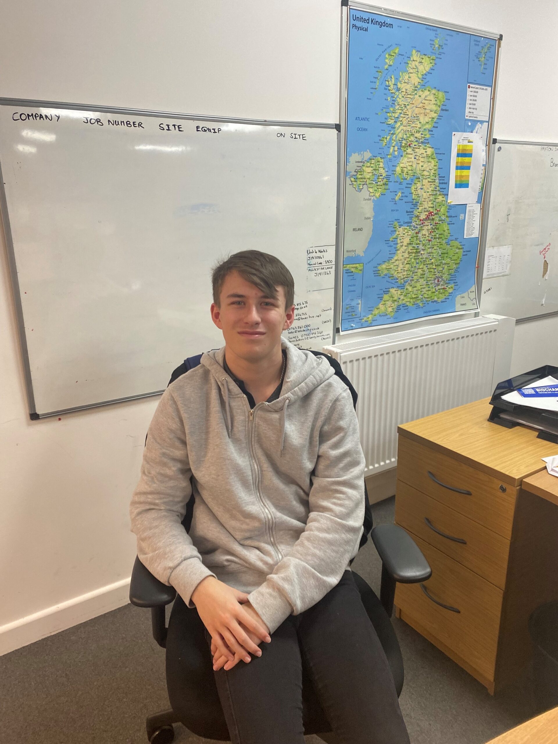 Farewell to our lovely Jacob! – Aaron Group