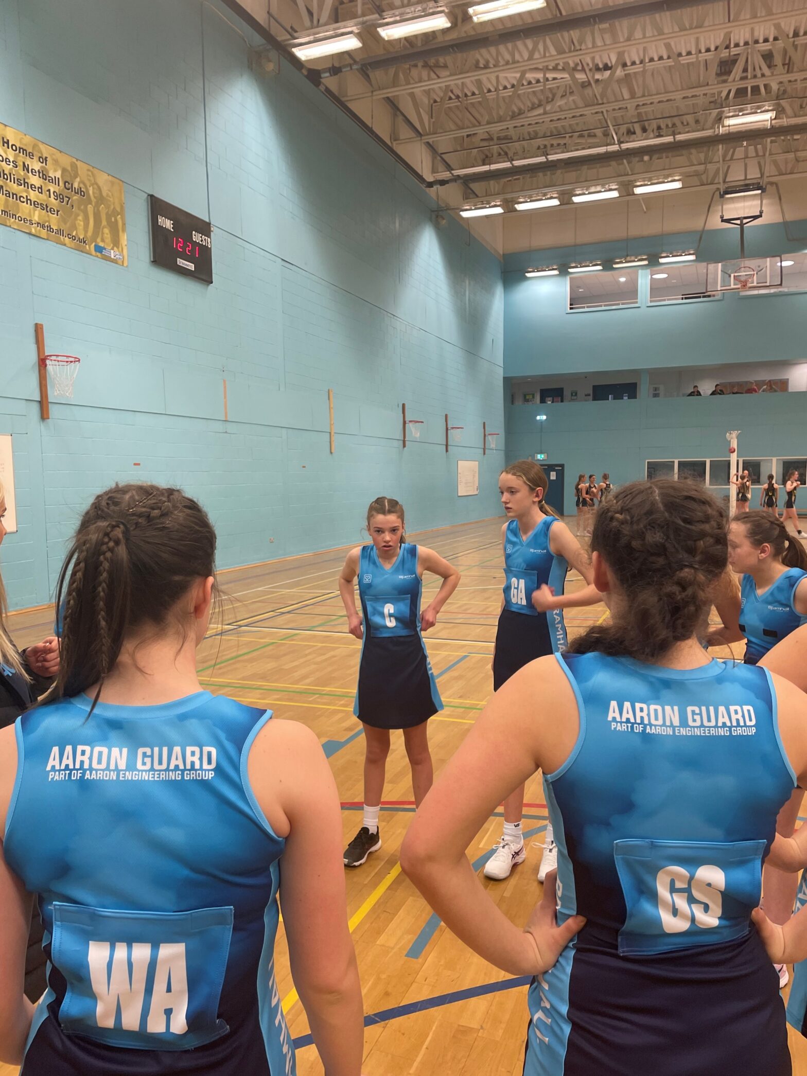 New accreditations and updates – Netball Sponsorship – Aaron Group